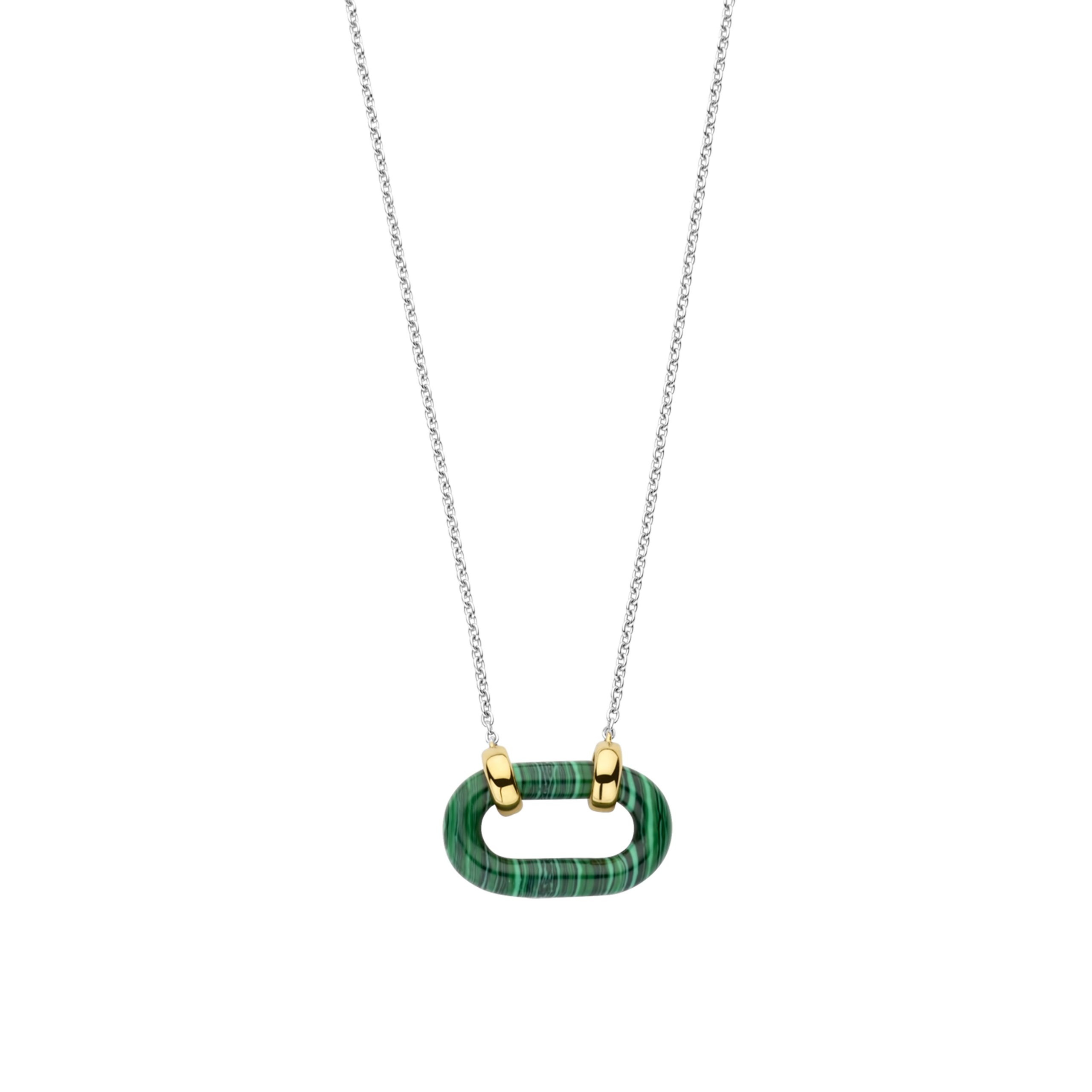 Ti Sento Milano Malachite Chain Necklace - Ti Sento - Fallers.com ...