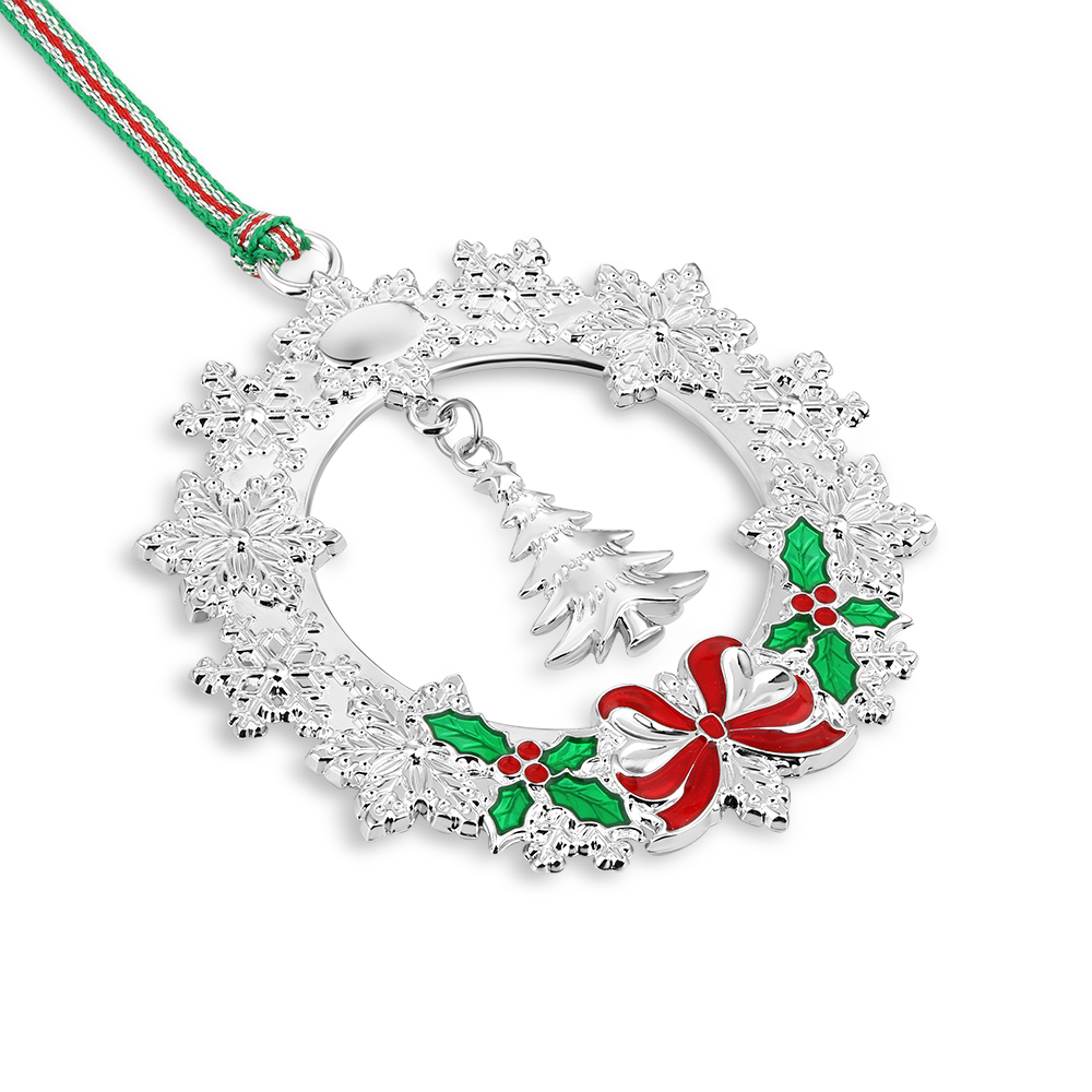 Newbridge Wreath with Christmas Tree Decoration - christmas-decorations ...