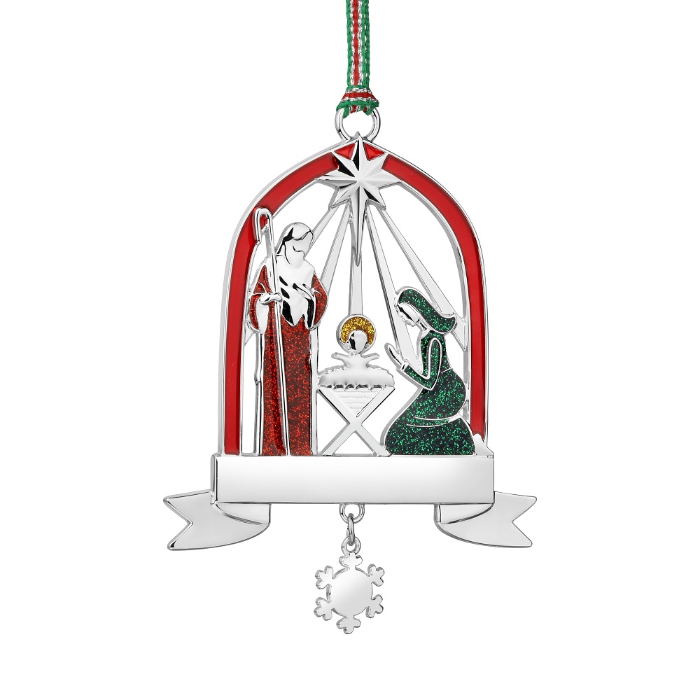 Newbridge Nativity with Star Christmas Tree Decoration - christmas ...
